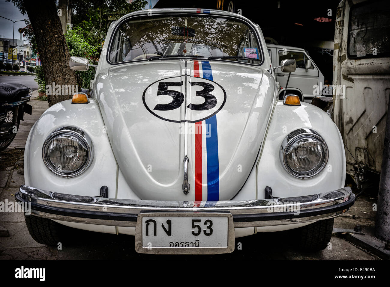 Herbie. Volkswagen Beetle iconica vettura come presentato nei film ...