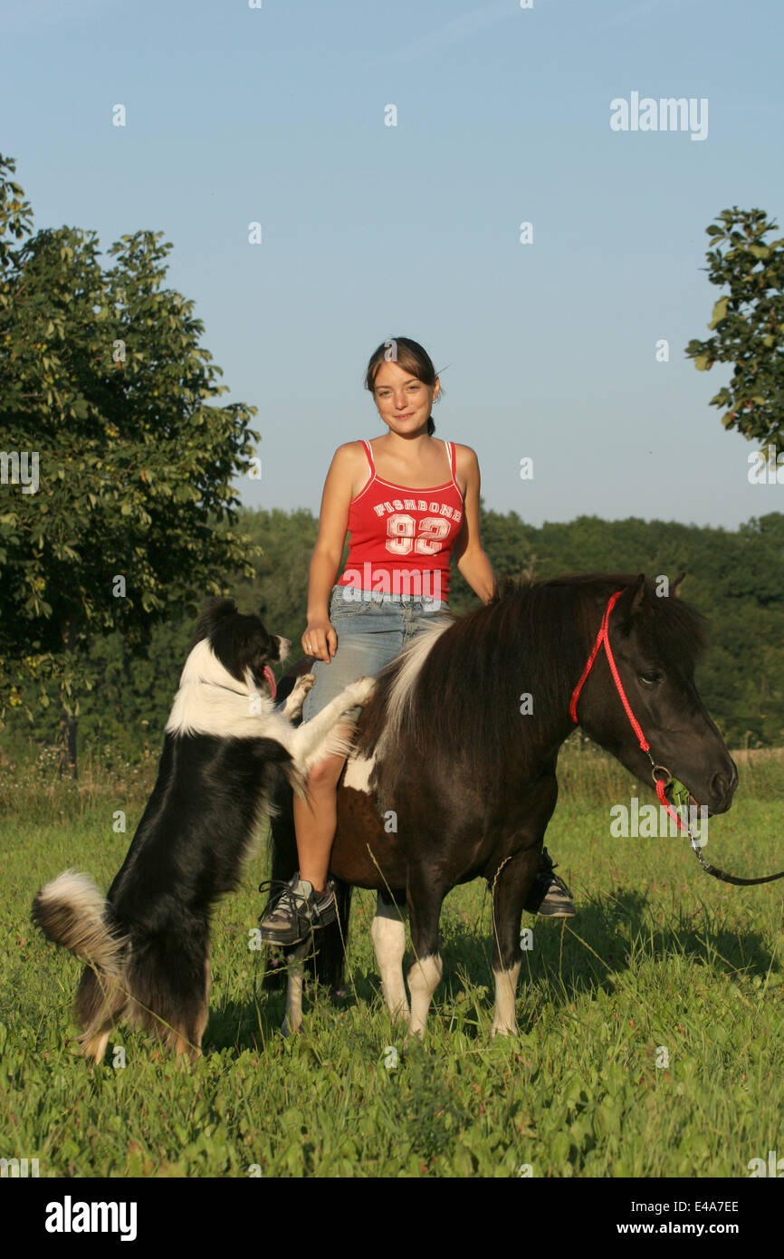 Cavallo bianco e donna immagini e fotografie stock ad alta risoluzione ...