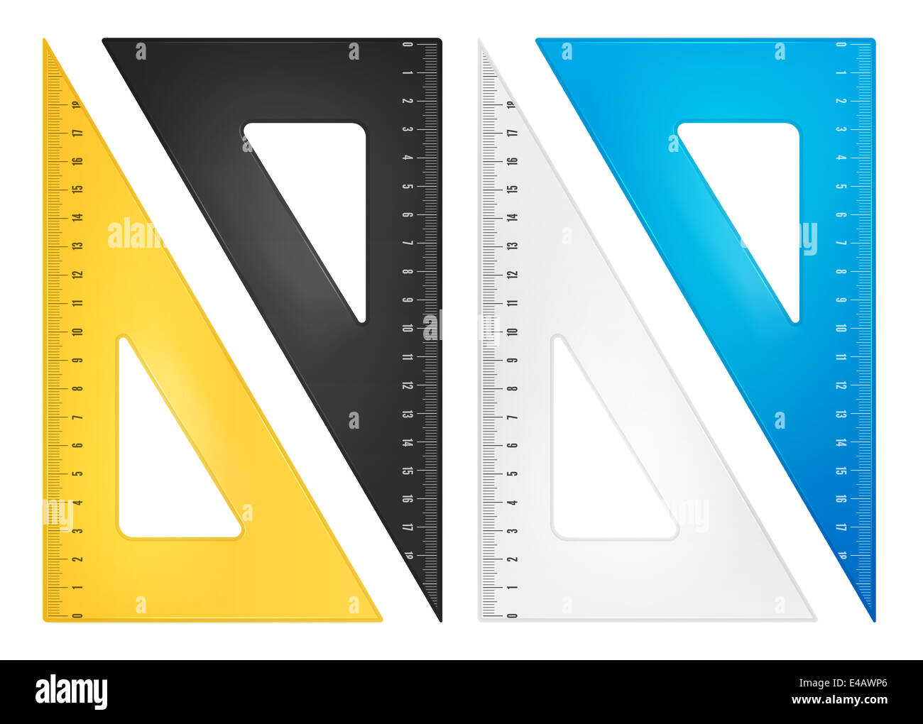 Righello e set immagini e fotografie stock ad alta risoluzione - Alamy