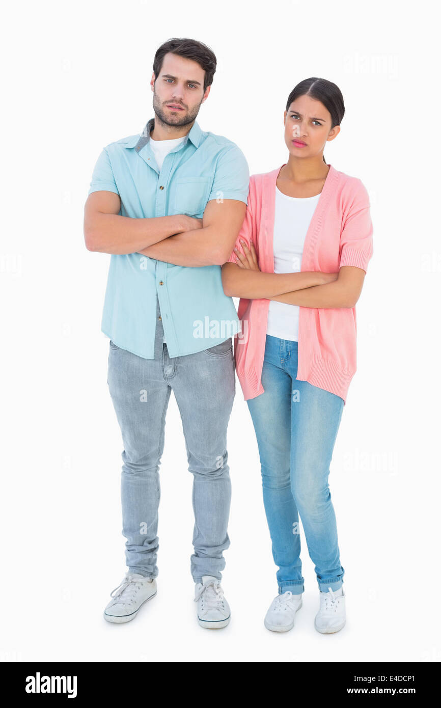 Coppia con le braccia incrociate immagini e fotografie stock ad alta ...