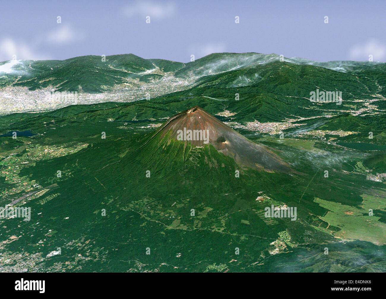 Monte fuji mappa immagini e fotografie stock ad alta risoluzione - Alamy