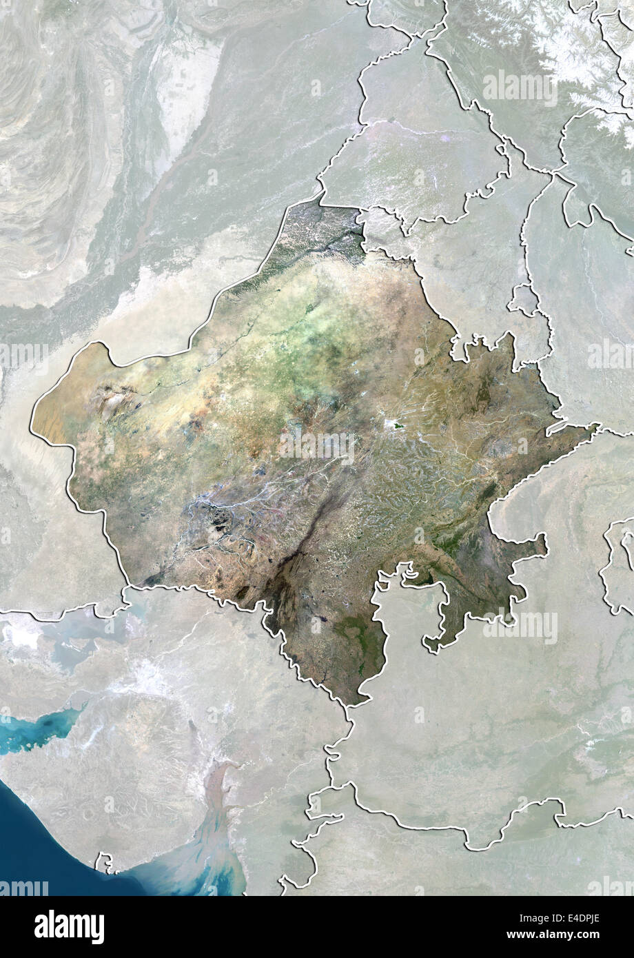 Rajasthan map Immagini e Fotos Stock - Alamy