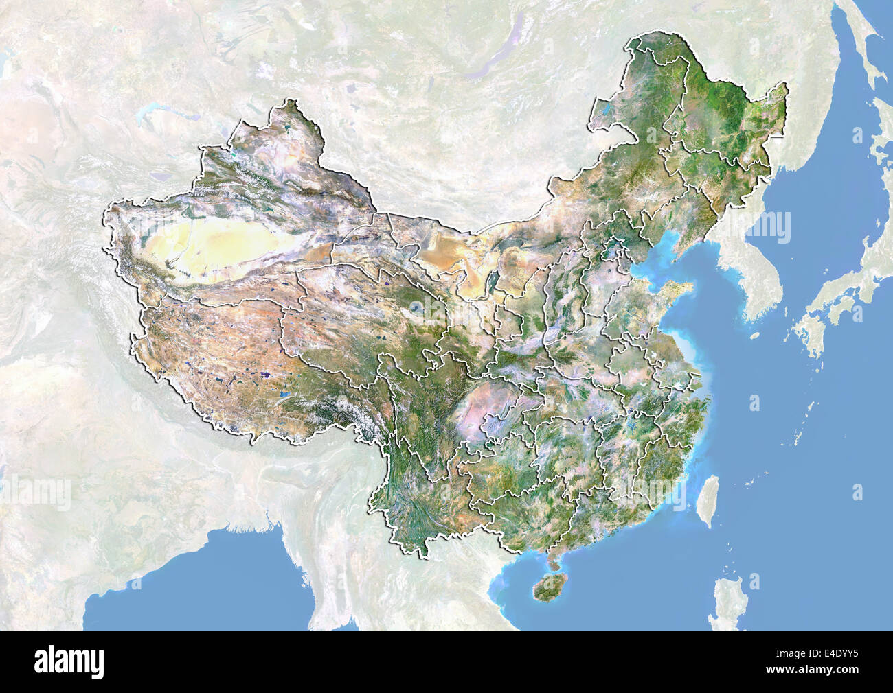 Map china provinces immagini e fotografie stock ad alta risoluzione - Alamy