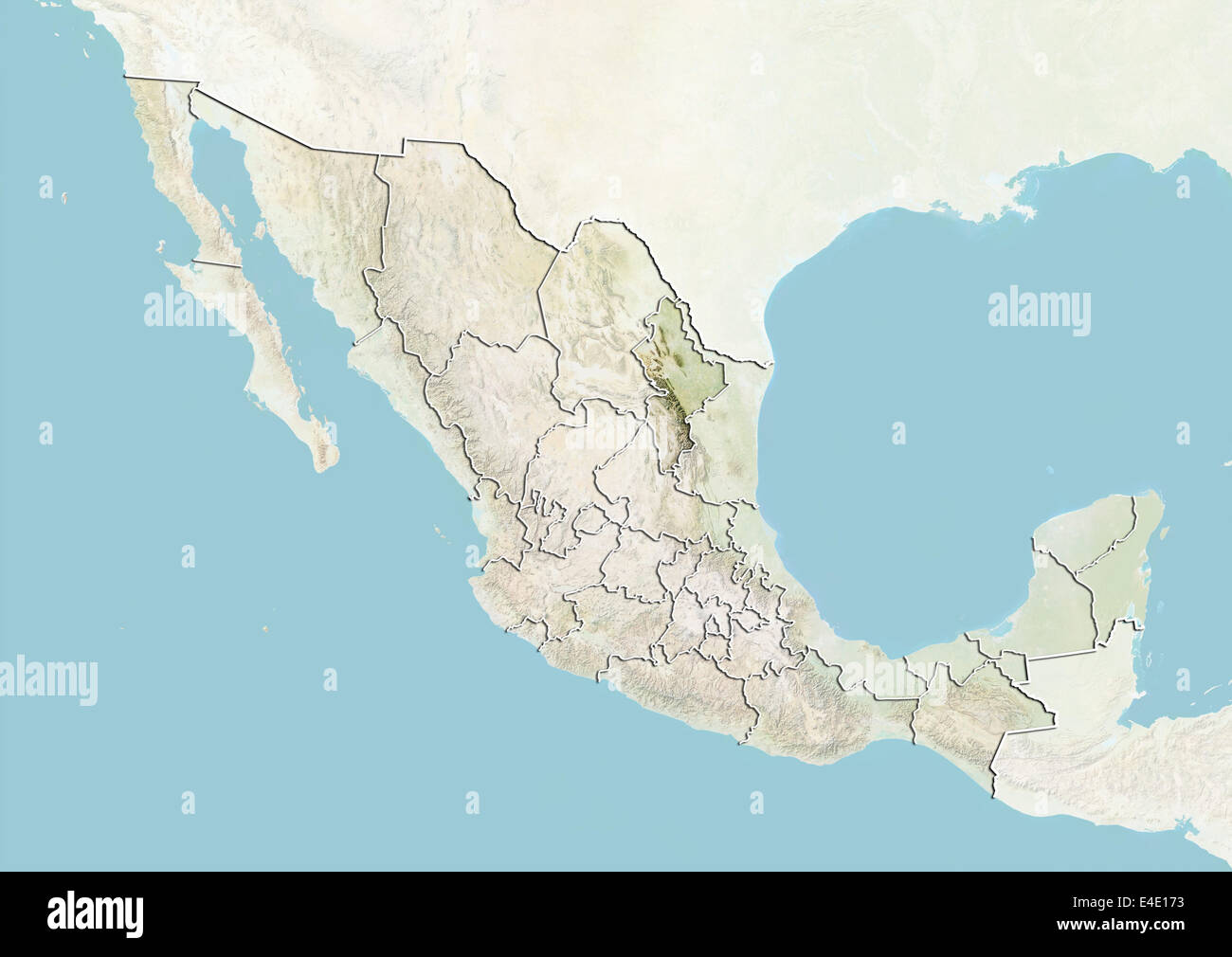 Mappa di leon messico immagini e fotografie stock ad alta risoluzione ...