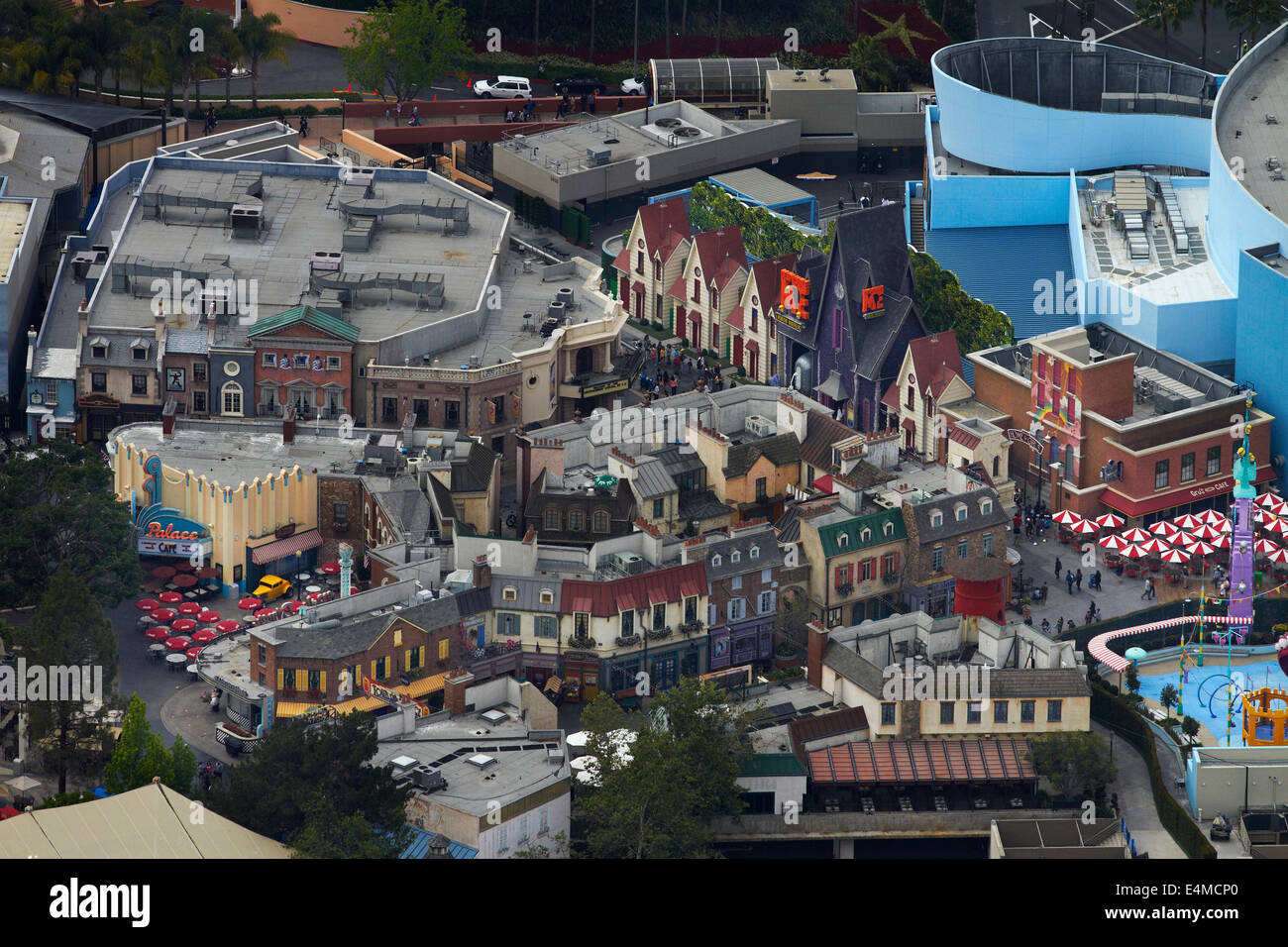 Set cinematografici degli Universal Studios, Hollywood, Los Angeles ...