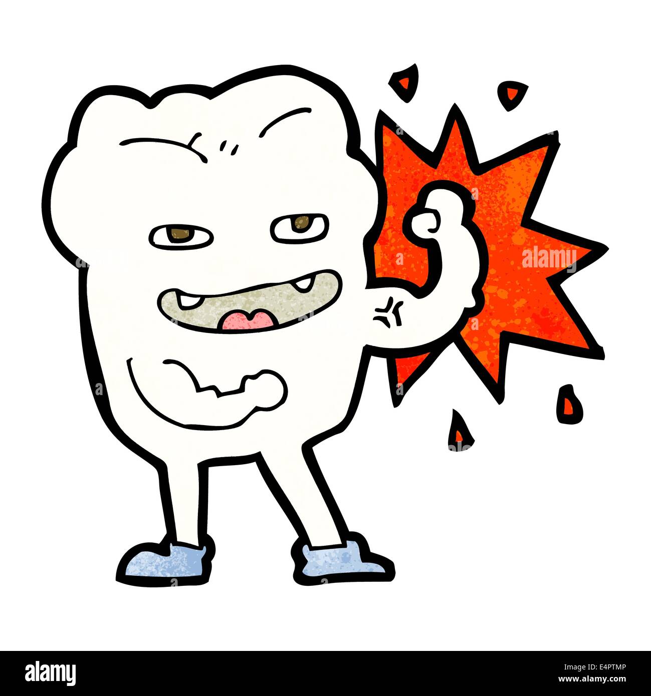 Strong tooth cartoon illustration Immagini senza sfondo e Foto Stock ...
