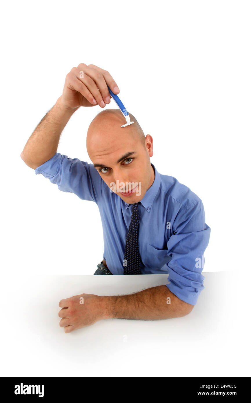 Testa pelata uomo Immagini senza sfondo e Foto Stock ritagliate - Alamy
