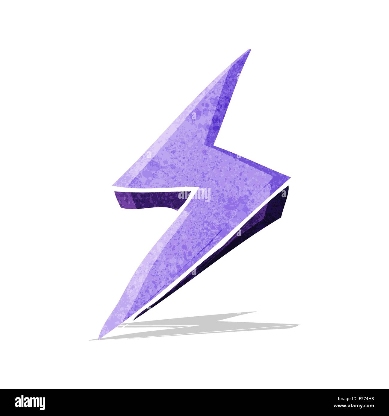 Cartoon lightning bolt symbol immagini e fotografie stock ad alta ...