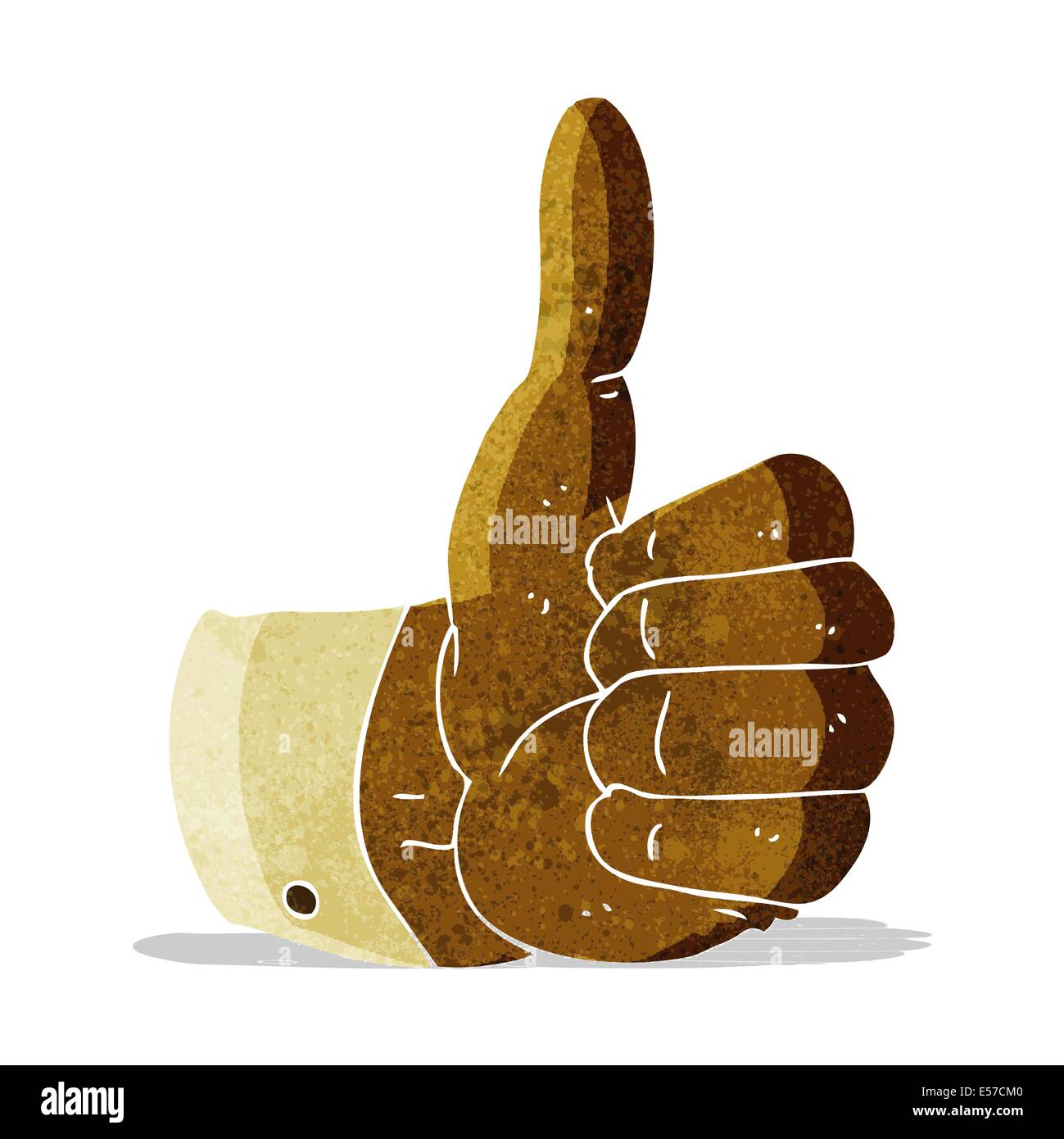 Cartoon thumbs up symbol Immagini senza sfondo e Foto Stock ritagliate ...