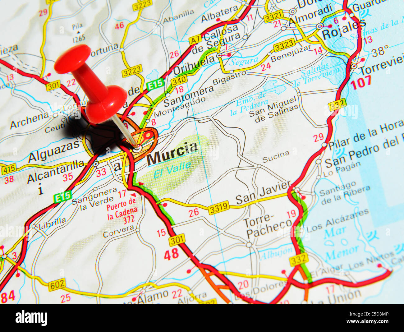 Mappa di murcia immagini e fotografie stock ad alta risoluzione - Alamy