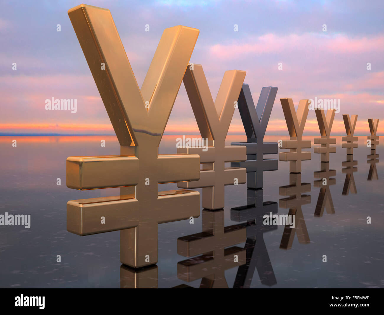 Simboli di simbolo di valuta 3d immagini e fotografie stock ad alta ...