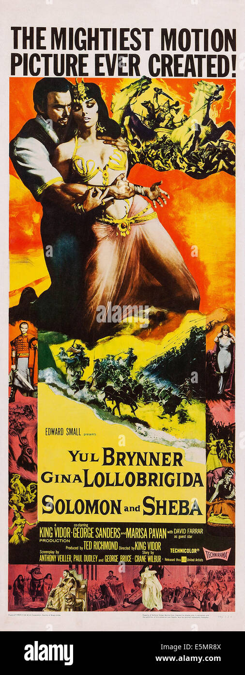 Solomon e sheba 1959 gina lollobrigida immagini e fotografie stock ad alta risoluzione - Alamy