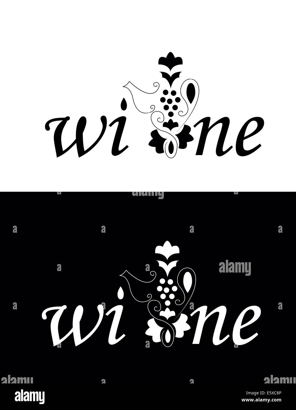 Simbolo simbolo della vite immagini e fotografie stock ad alta ...