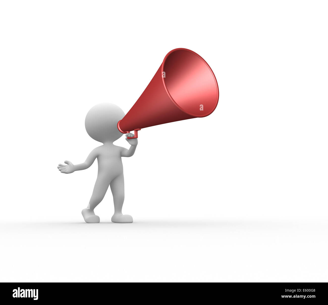 Megafono 3d Immagini e Fotos Stock - Alamy