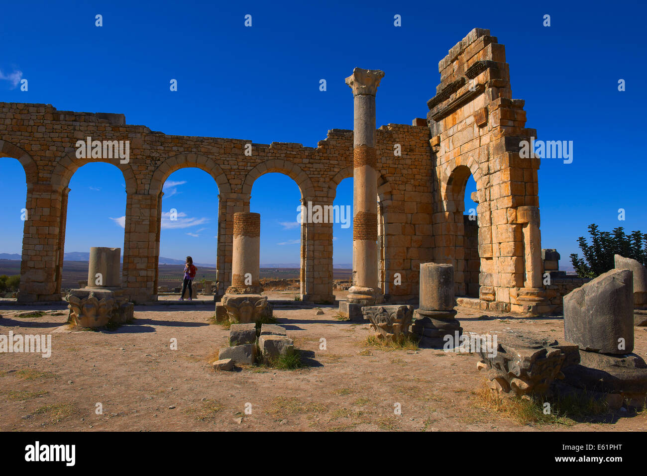 Volubilis, Mulay Idris, Meknes, le rovine Romane di Volubilis, Sito ...