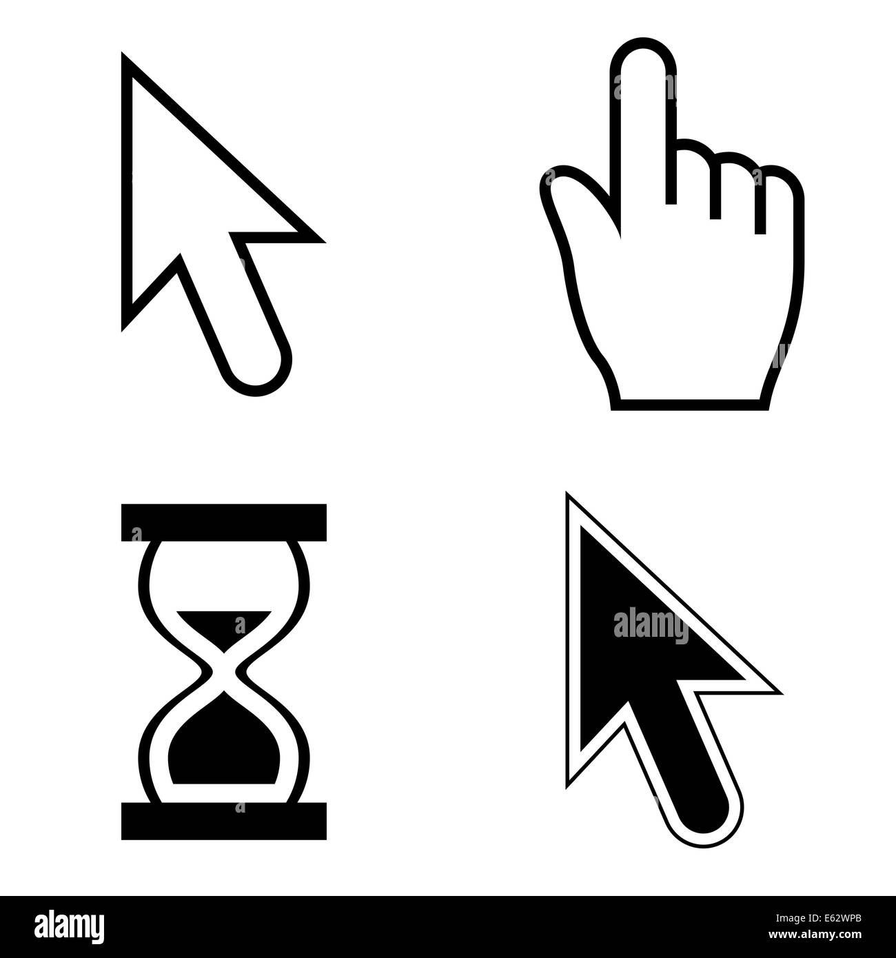 Simbolo del mouse Immagini senza sfondo e Foto Stock ritagliate - Alamy