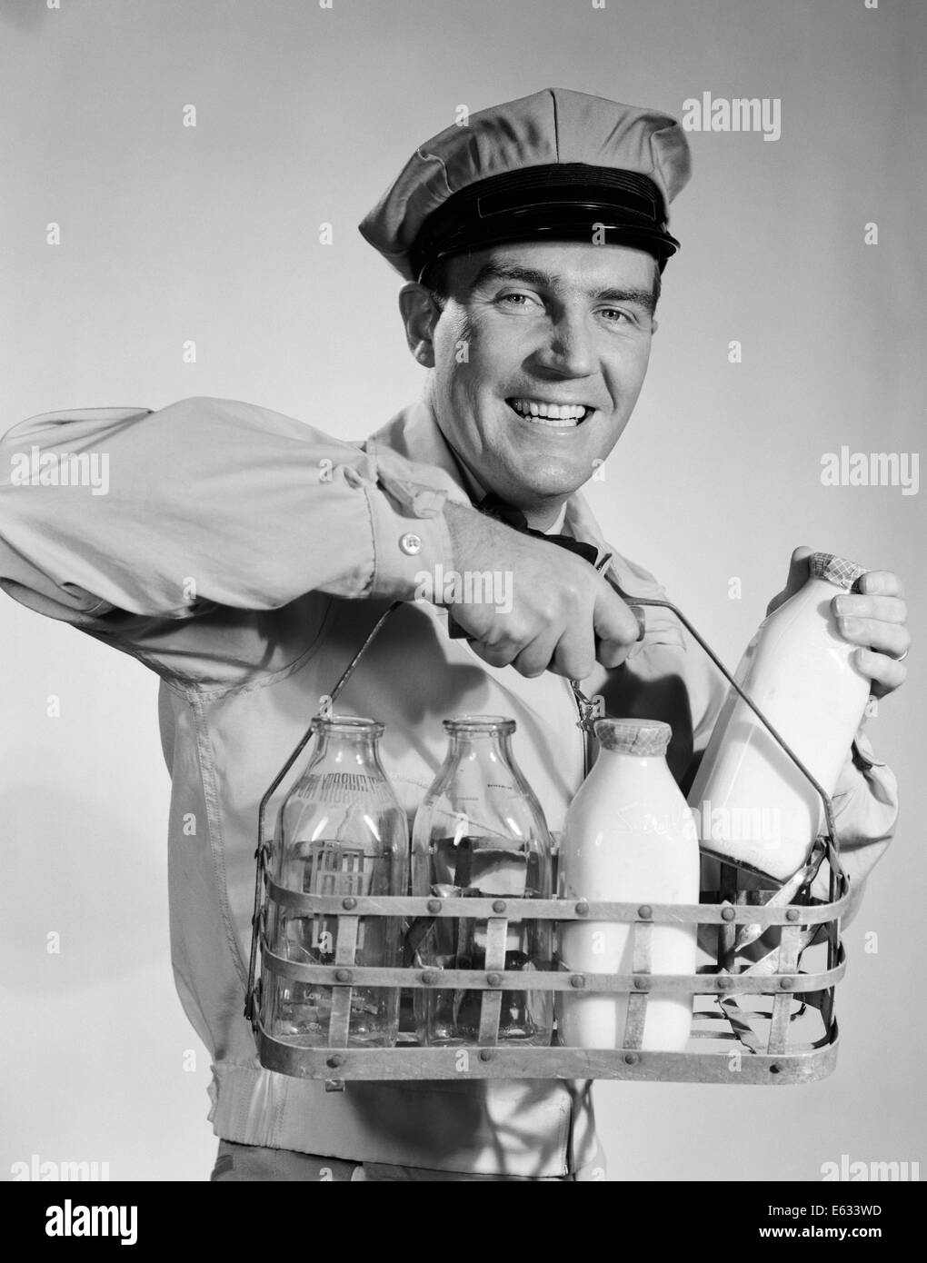 Milkman 1950s Immagini E Fotografie Stock Ad Alta Risoluzione Alamy