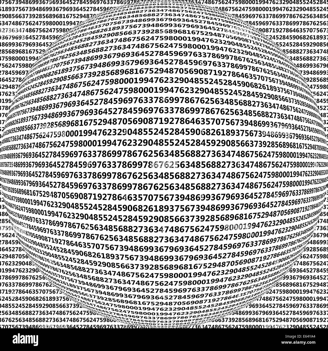 Codice numerico Foto e Immagini Stock in Bianco e Nero - Alamy