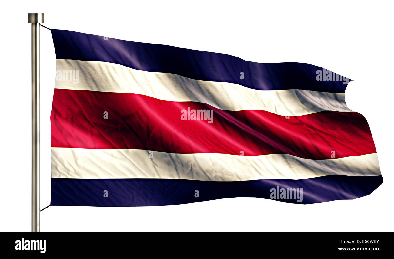 Bandiera costaricana sventola immagini e fotografie stock ad alta ...