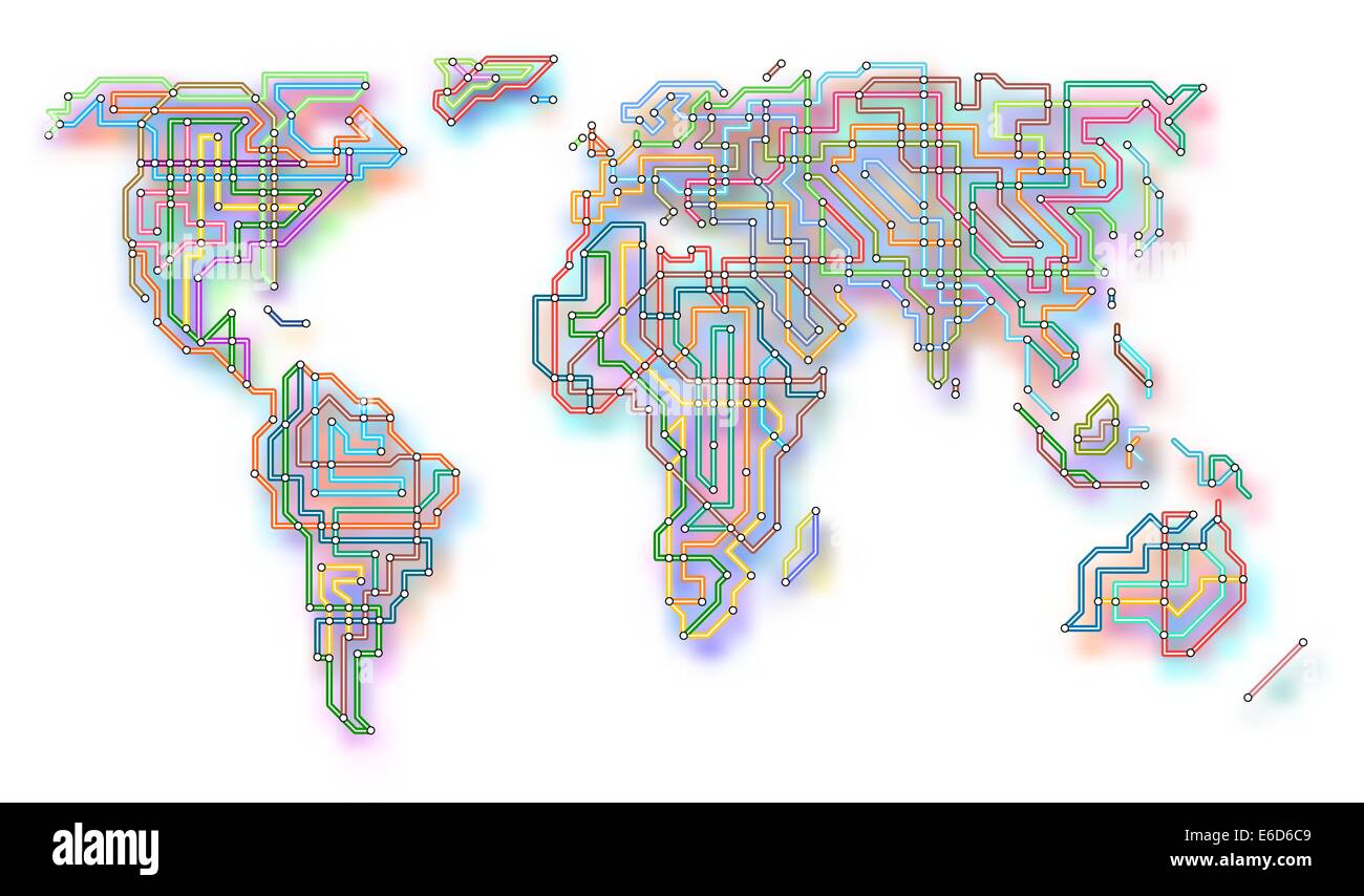 Mappamondo da colorare immagini e fotografie stock ad alta risoluzione ...