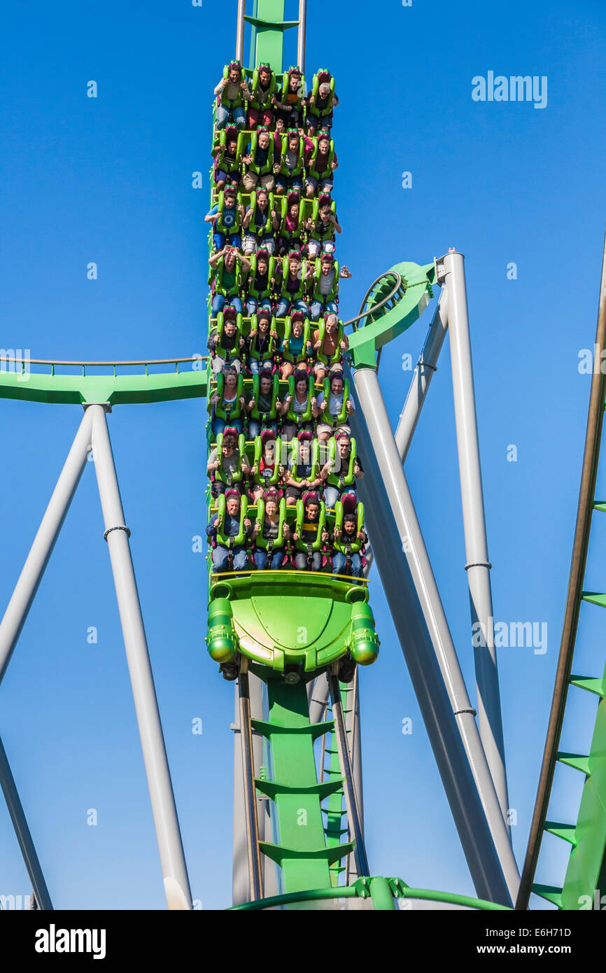 The Incredible Hulk Roller Coaster in Marvel Super Hero Isola presso ...