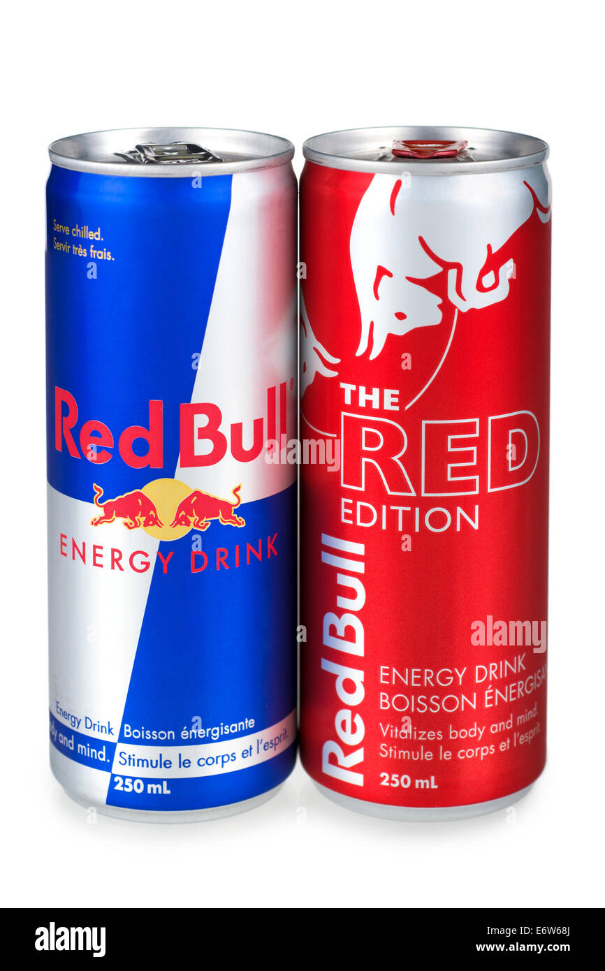 Red bull energy drink red edition immagini e fotografie stock ad alta ...