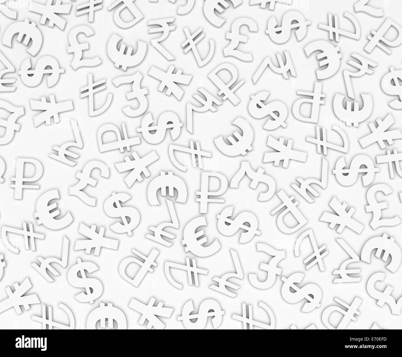 Símbolos de símbolo de moneda immagini e fotografie stock ad alta ...