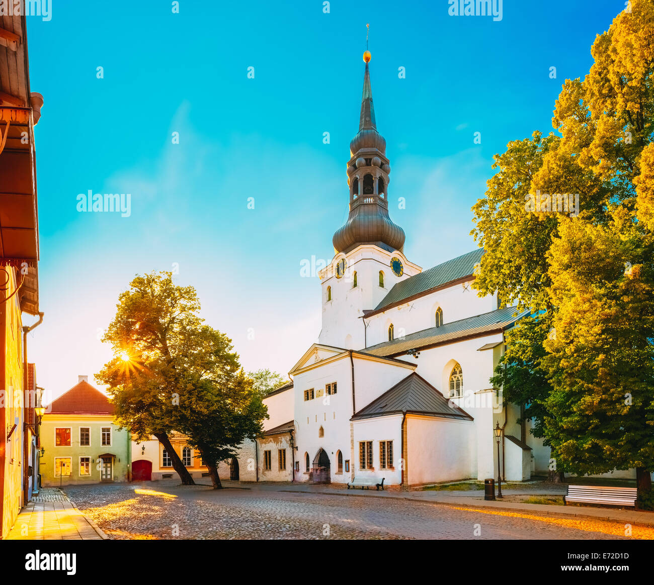 La Cattedrale di Santa Maria Vergine (cupola chiesa) a Tallinn ...
