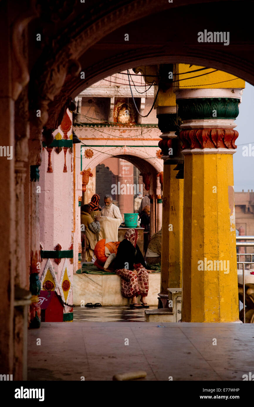 Hindu temple mathura india immagini e fotografie stock ad alta ...