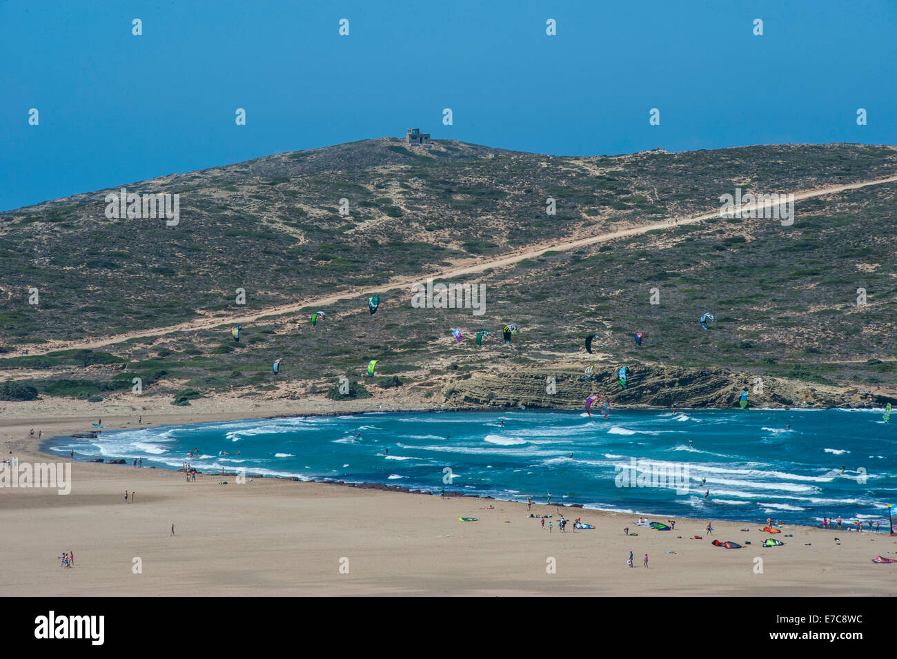 Kite surfing prasonisi beach prasonisi immagini e fotografie stock ad ...