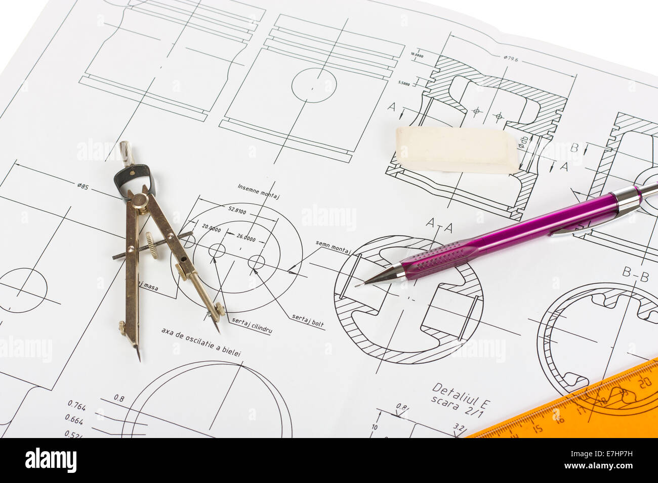 Technical sketch immagini e fotografie stock ad alta risoluzione - Alamy