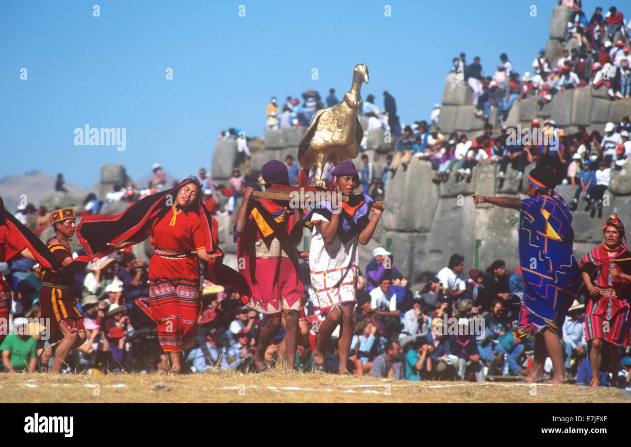 Incan inti raymi celebration immagini e fotografie stock ad alta ...