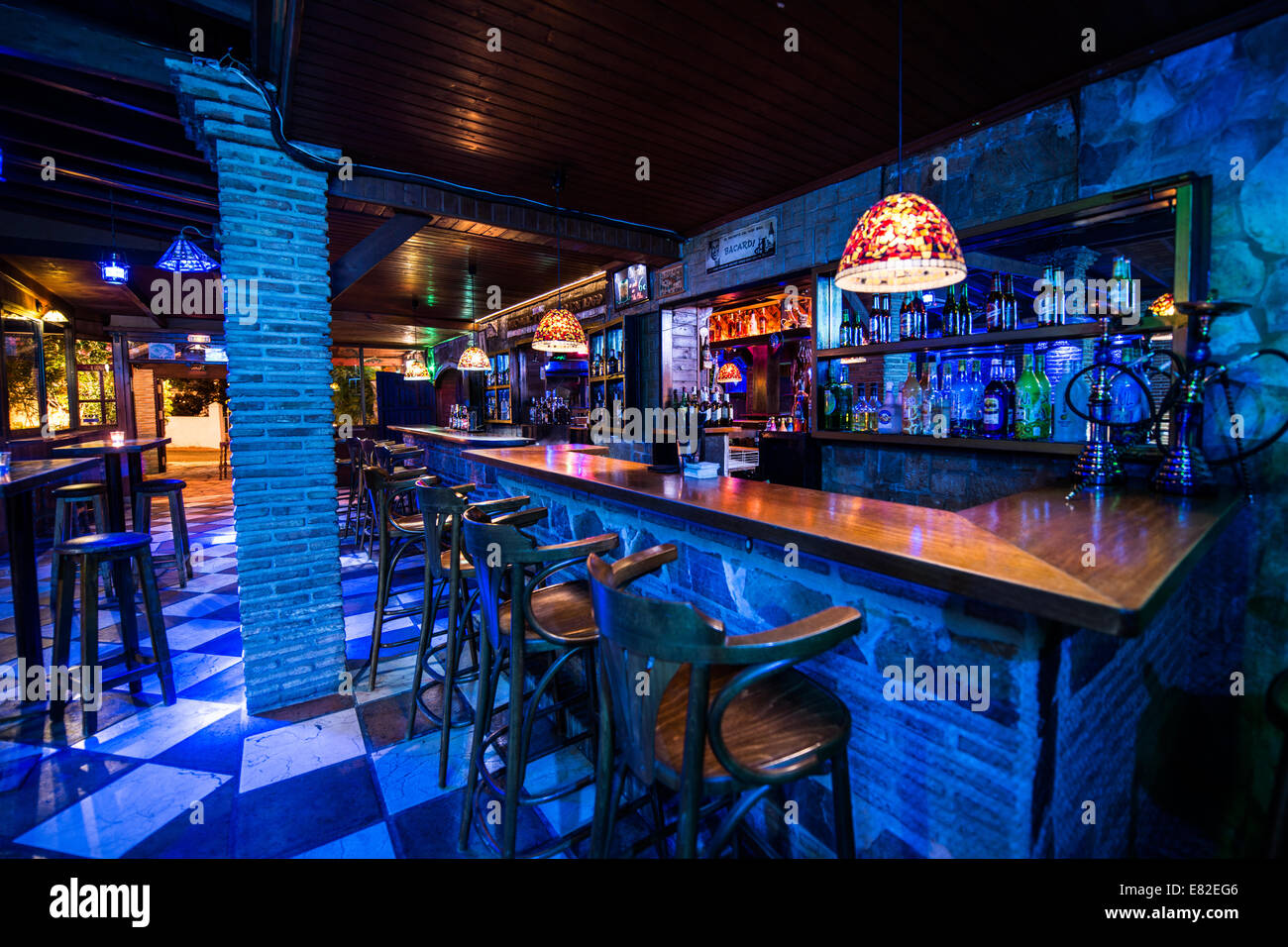 Nightclub bar store