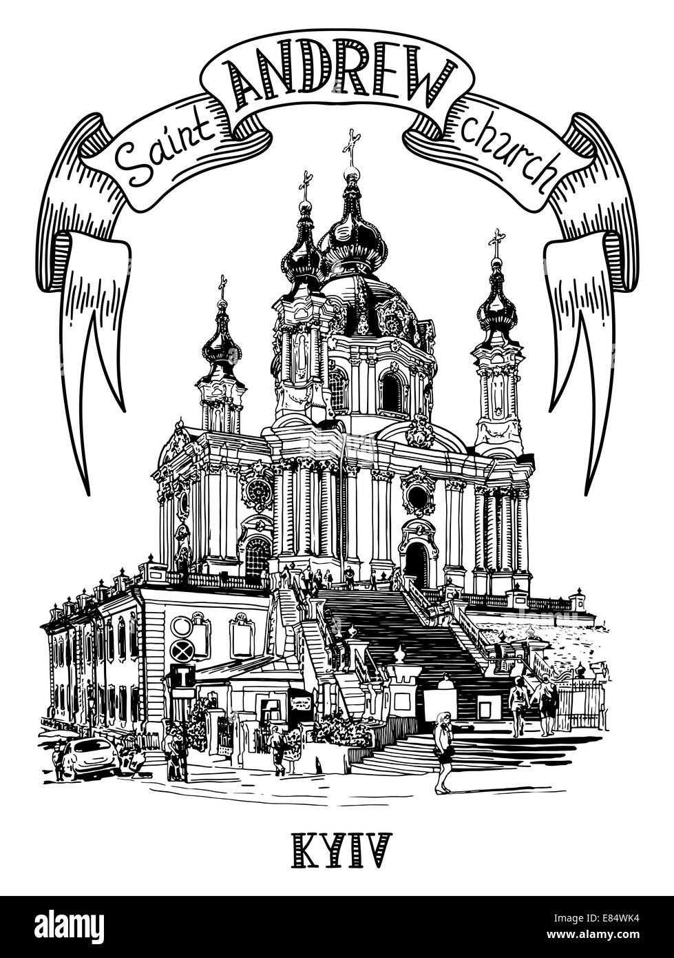 Chiesa barocca disegno Immagini senza sfondo e Foto Stock ritagliate ...