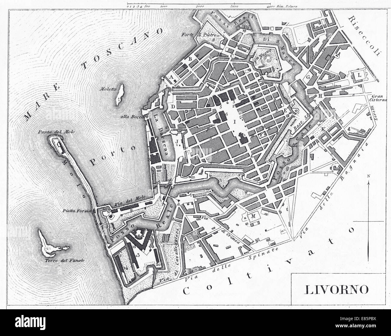Mappa di pisa immagini e fotografie stock ad alta risoluzione - Alamy
