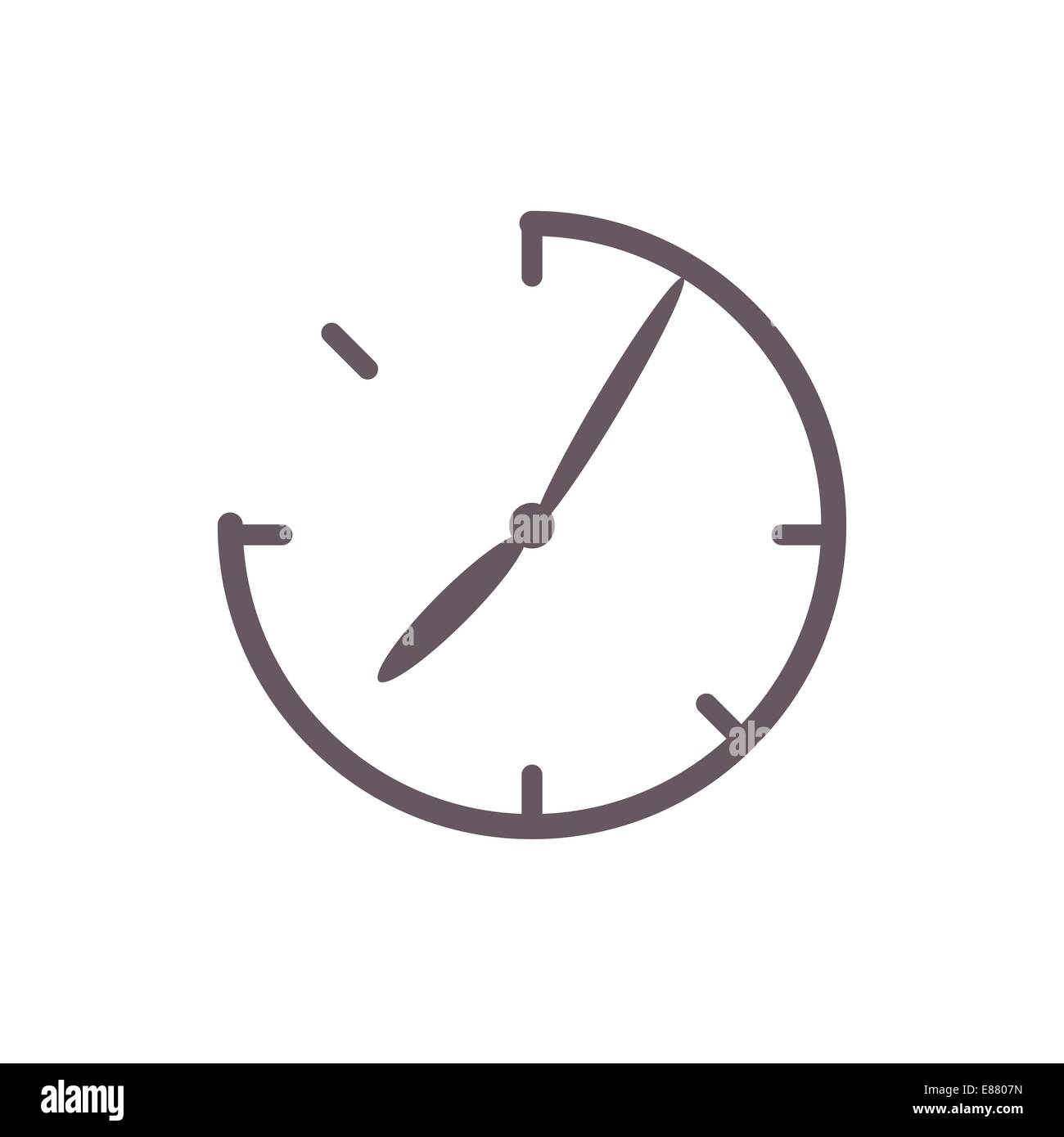 Icona del timer Immagini Vettoriali Stock - Alamy