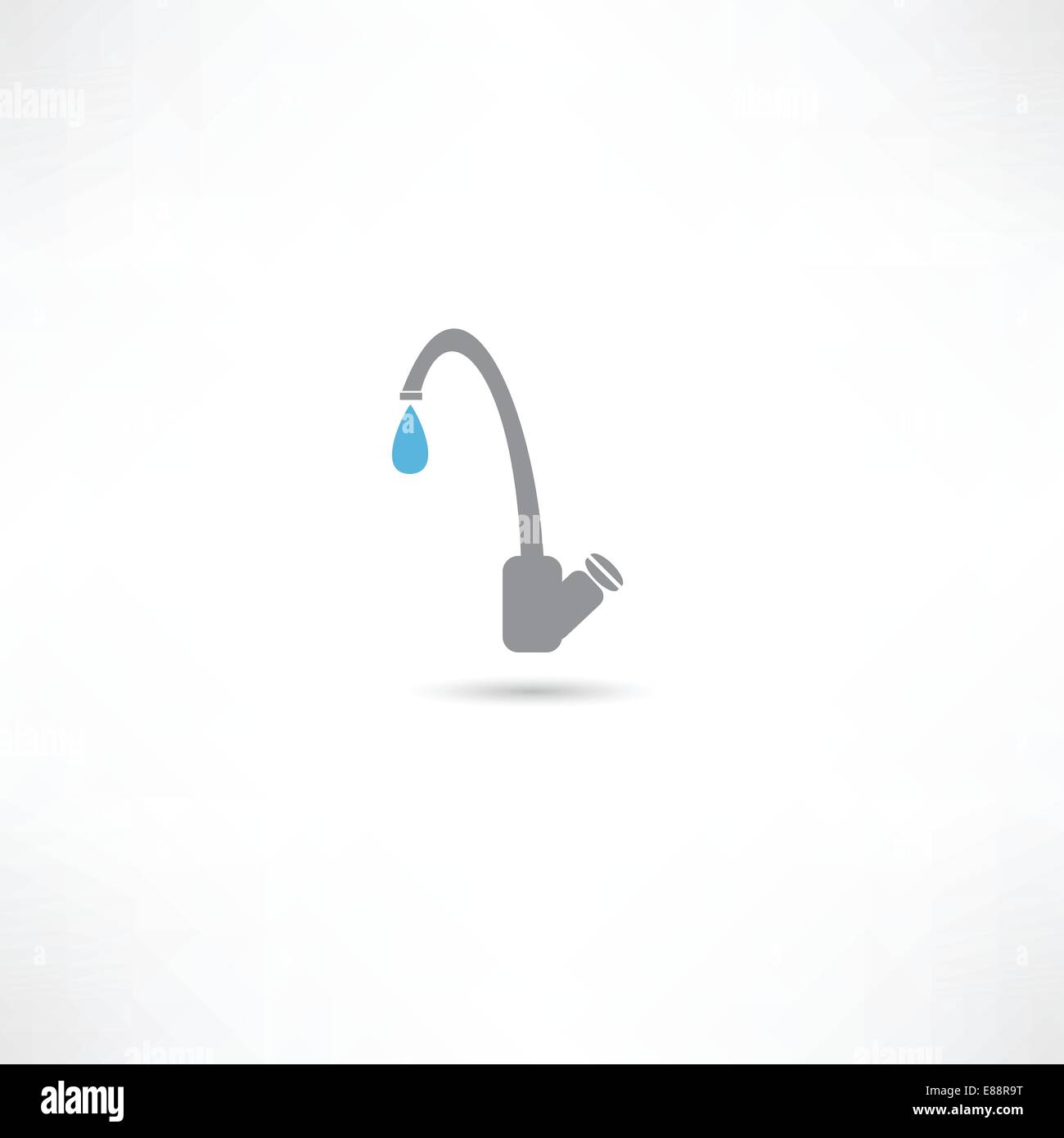 Icona di acqua di rubinetto Immagini Vettoriali Stock - Alamy