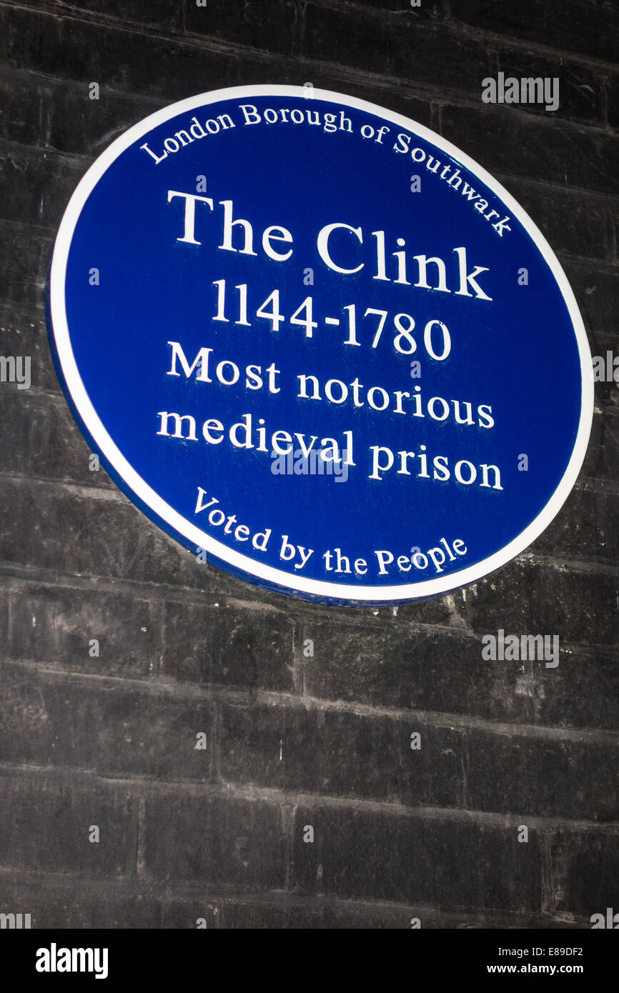 The clink prison immagini e fotografie stock ad alta risoluzione - Alamy