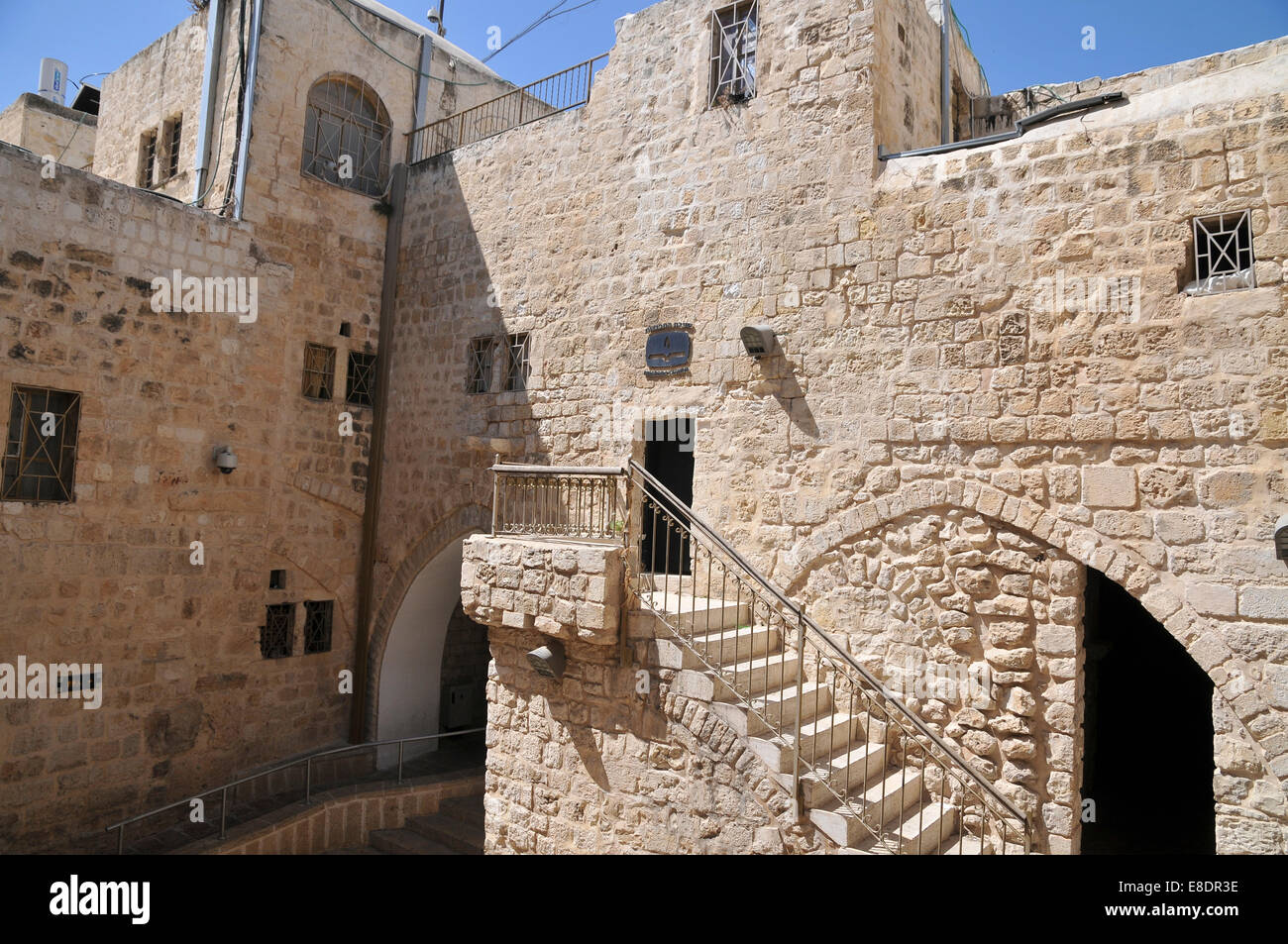 Israele, Gerusalemme, il monte di Sion, Ingresso alla Sala del Cenacolo ...