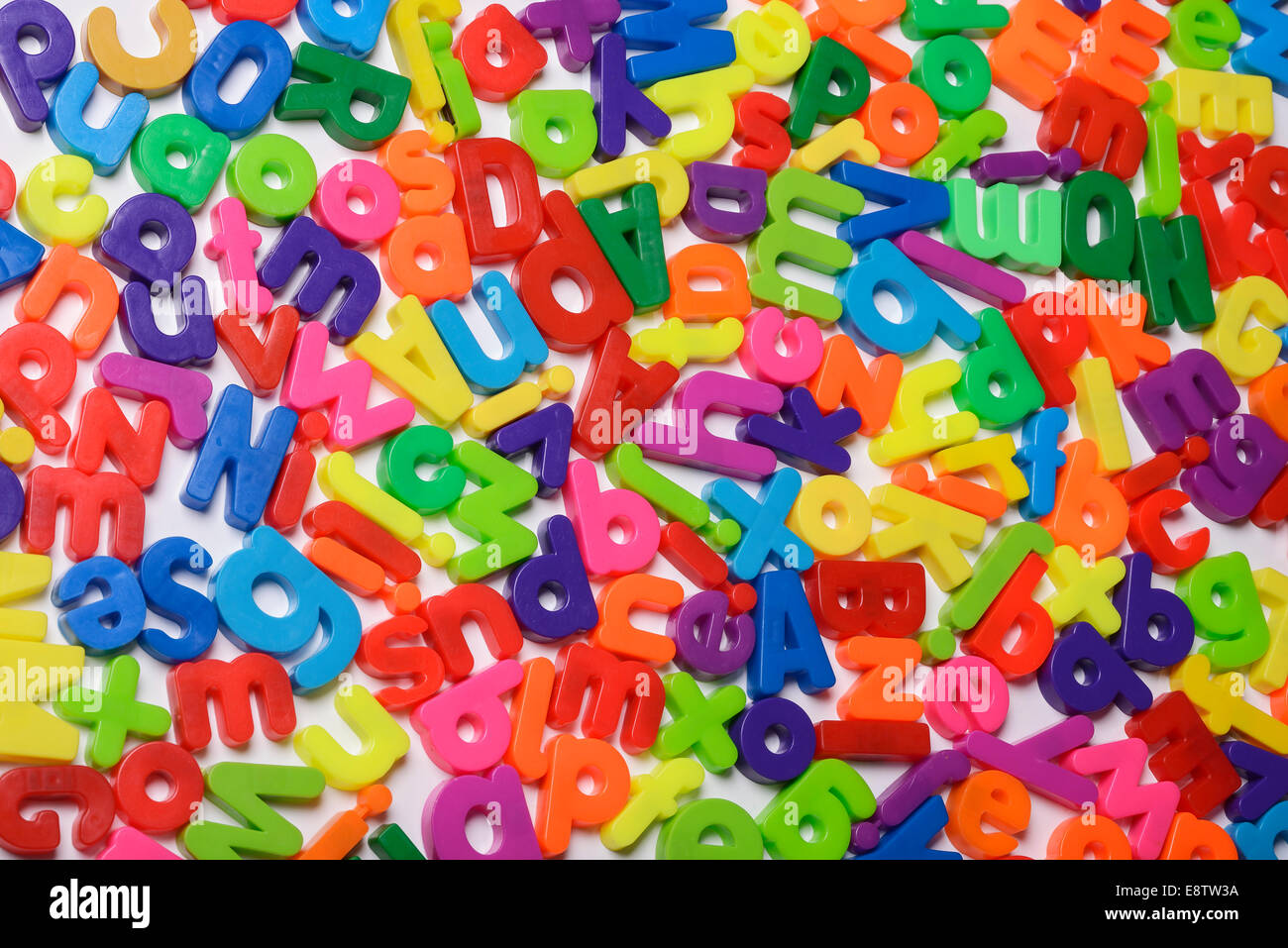 Random letters immagini e fotografie stock ad alta risoluzione - Alamy