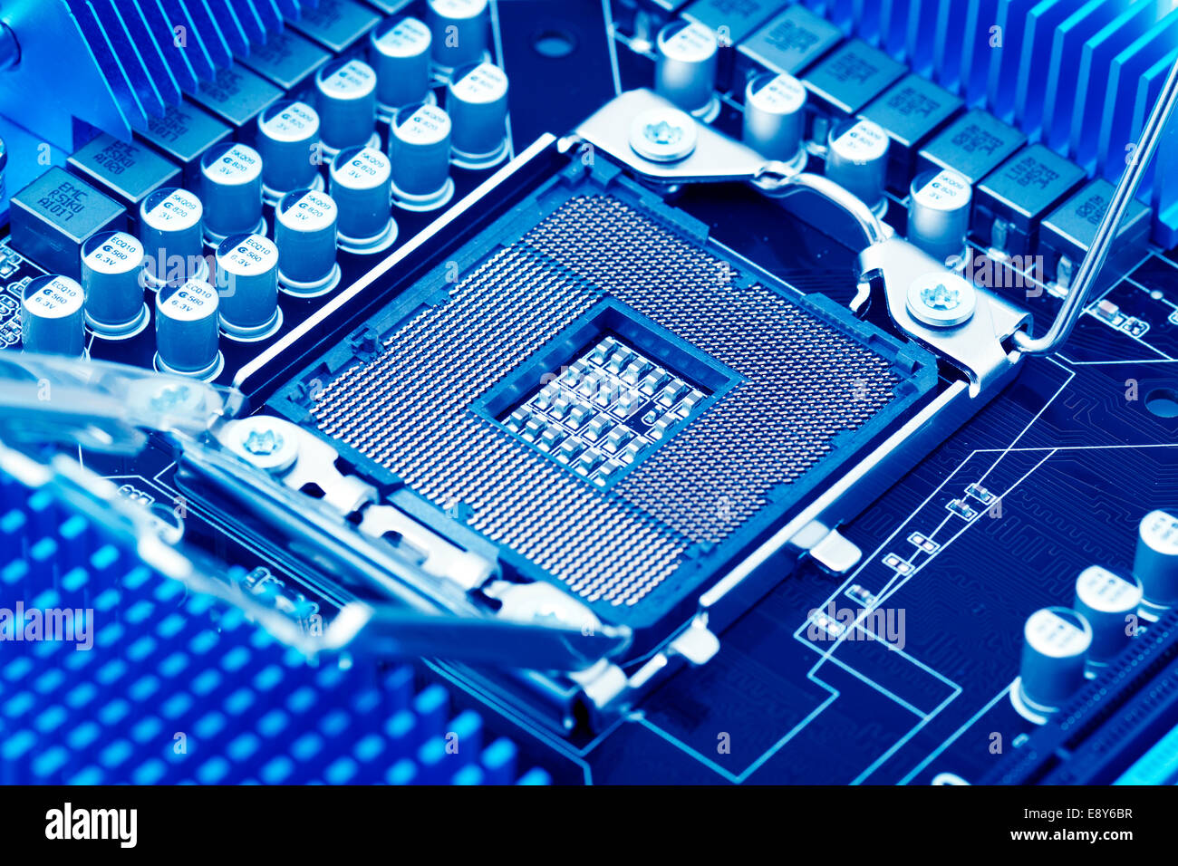 Scheda Del Processore Del Computer Immagini e Fotos Stock - Alamy
