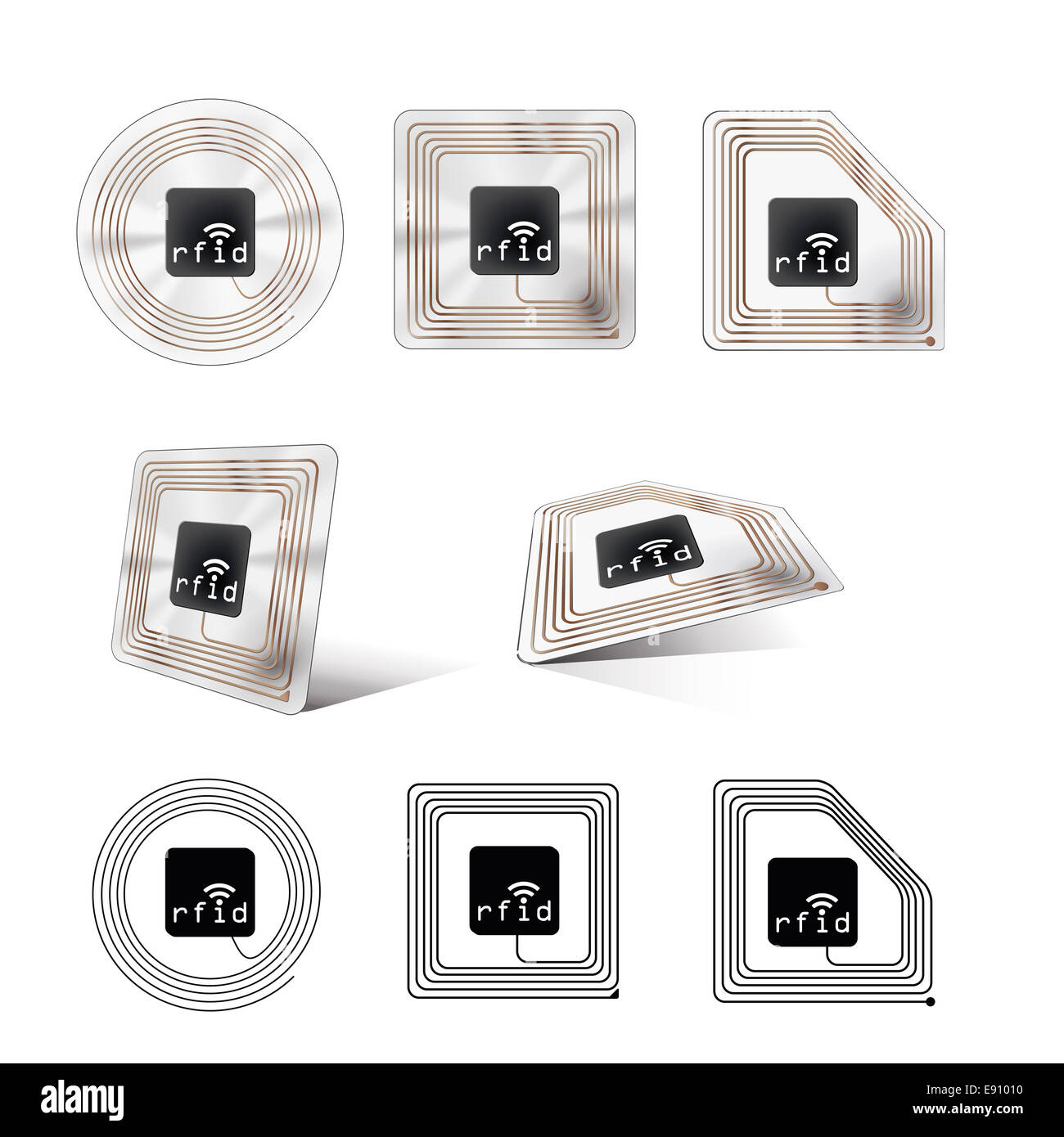 Rfid chip immagini e fotografie stock ad alta risoluzione - Alamy