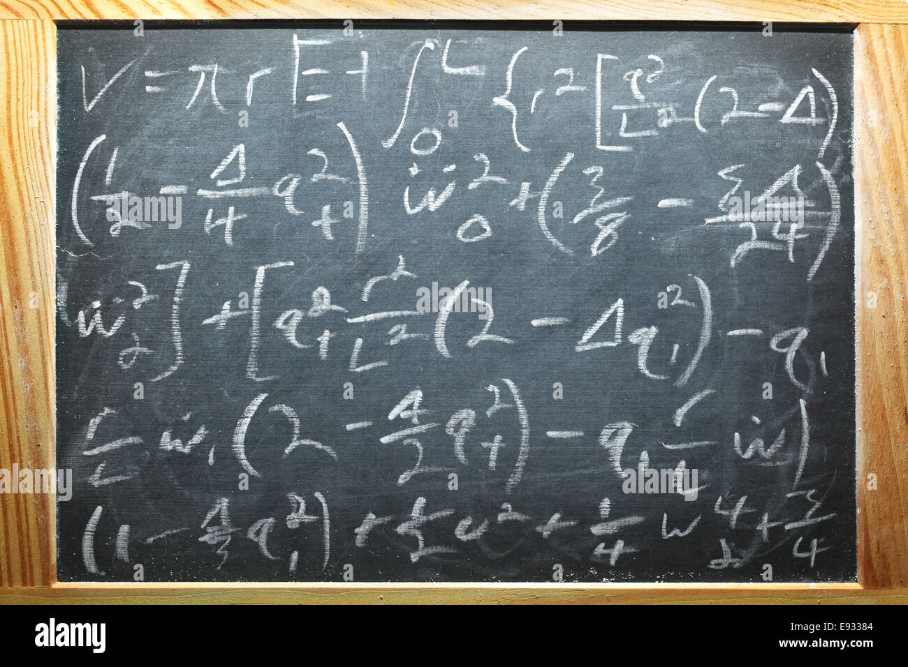 Lavagna matematica immagini e fotografie stock ad alta risoluzione - Alamy