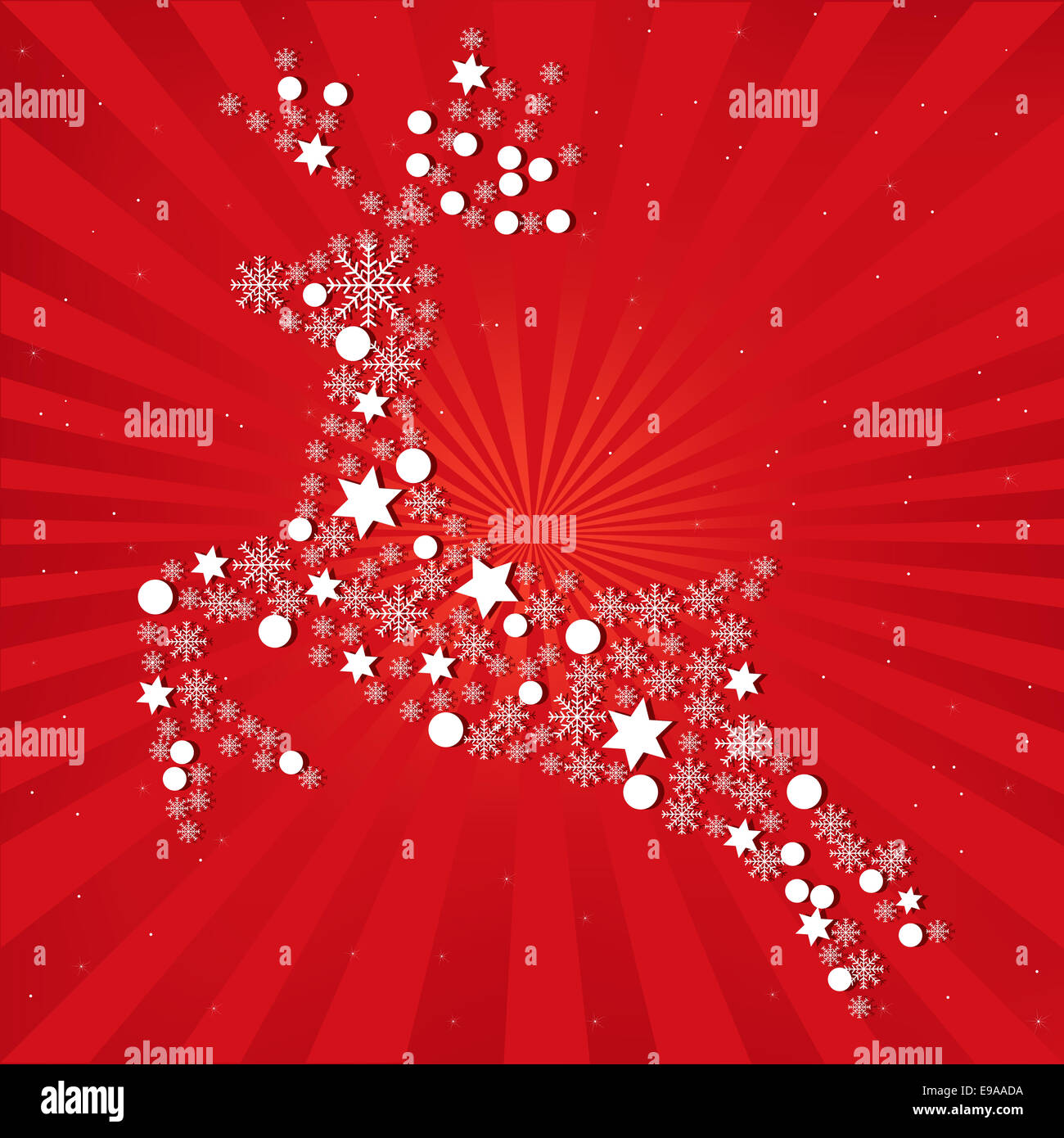 Cervo stilizzato immagini e fotografie stock ad alta risoluzione - Alamy