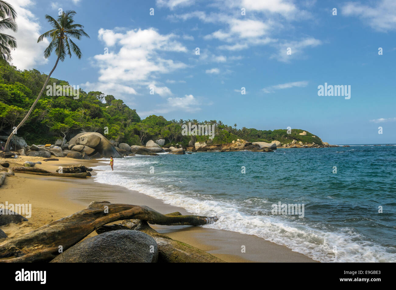 Spiagge del Parco Nazionale Tayrona, Colombia Foto stock - Alamy