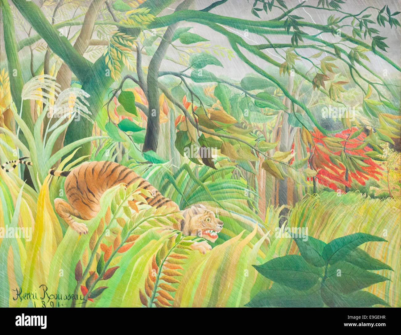 Dipinto Di Henri Rousseau Immagini e Fotos Stock - Alamy