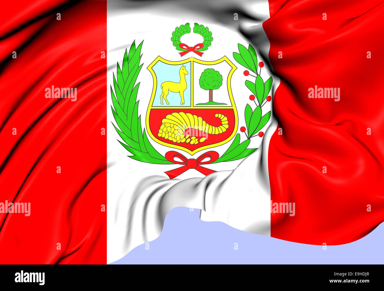 Bandera peru immagini e fotografie stock ad alta risoluzione - Alamy
