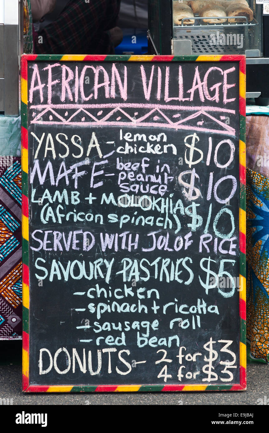 Bancarella di cibo africano immagini e fotografie stock ad alta ...