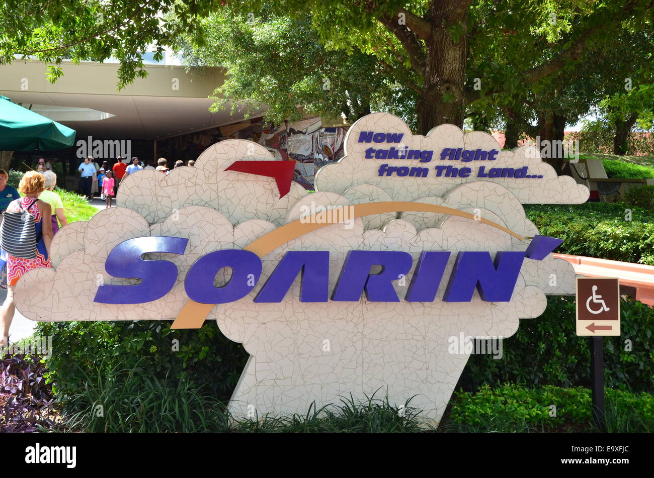 Soarin Ride a Epcot Center, Walt Disney World, a Orlando, Florida USA ...