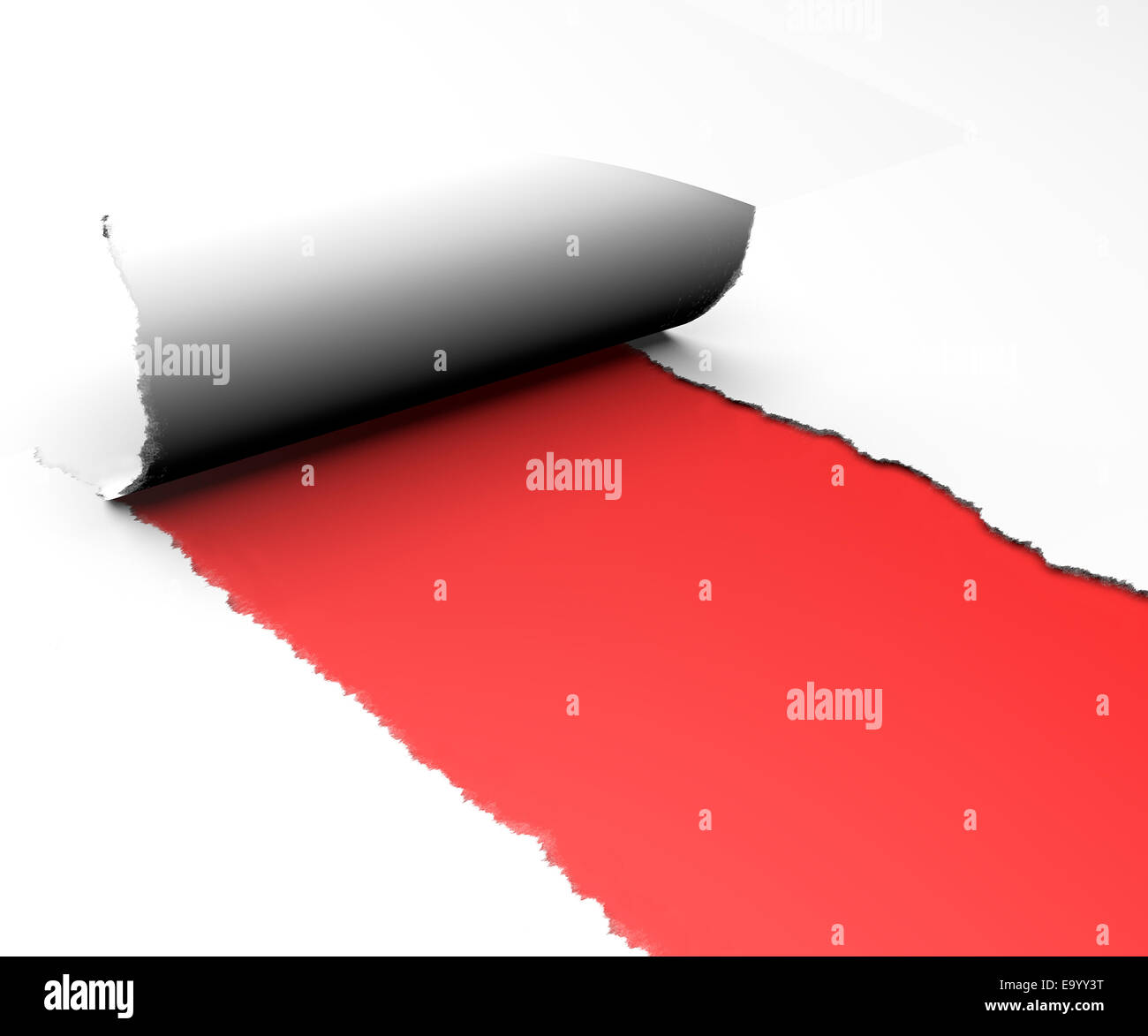 Rosso con striscia bianca immagini e fotografie stock ad alta ...